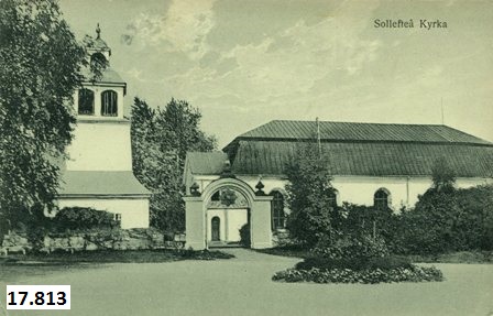 Vykort Sollefteå